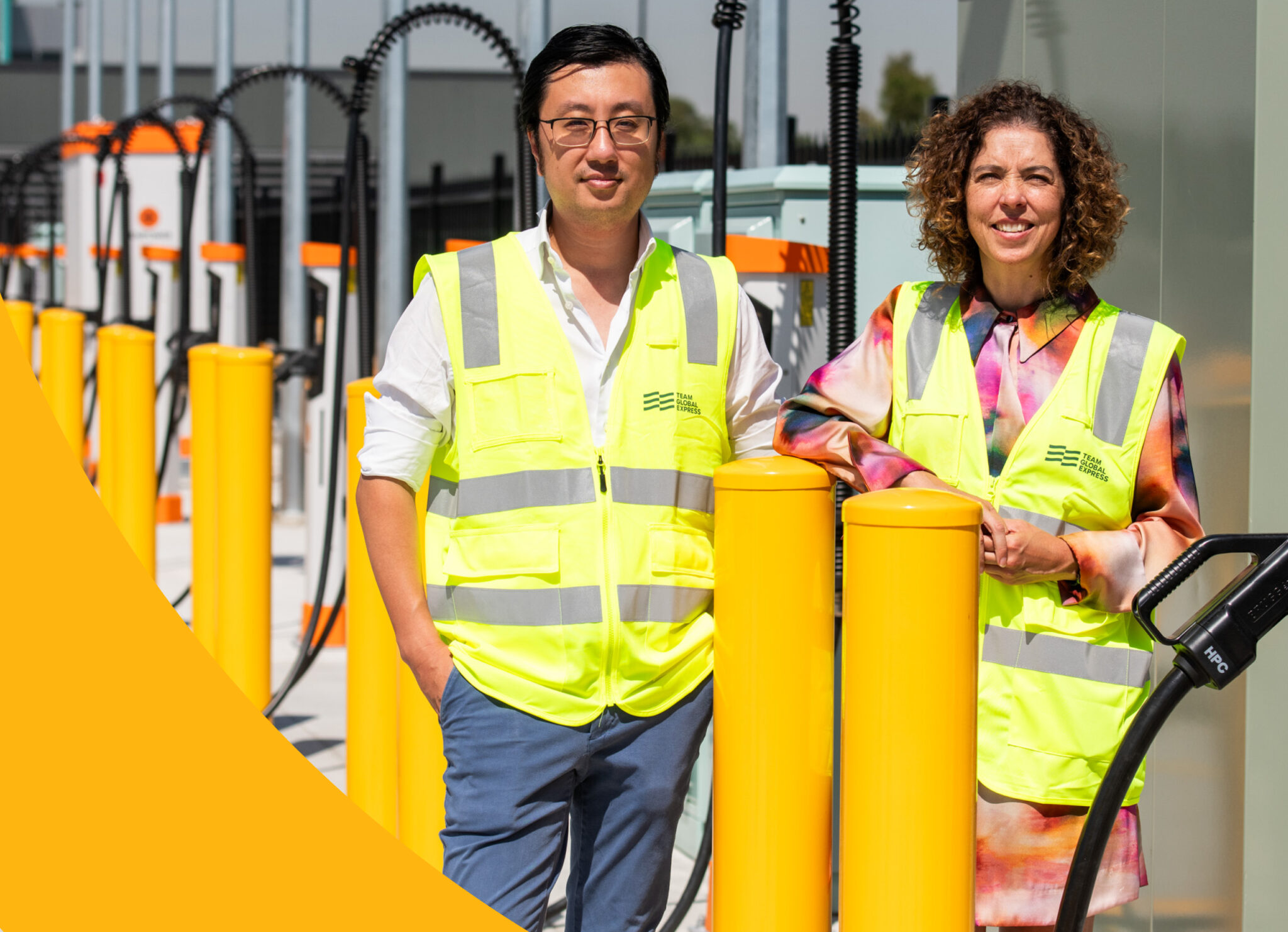 EV Fleet Charging for Team Global Express: Efficient Solutions